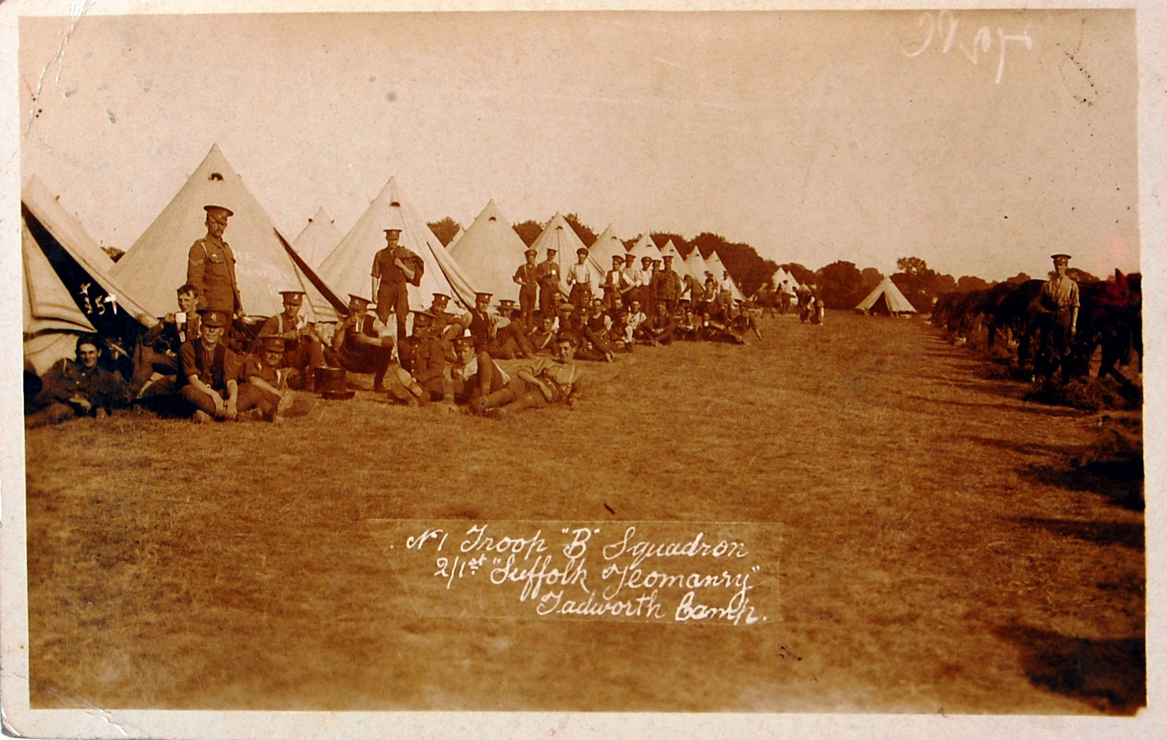 St Edmundsbury Local History - Local Gallery of WW1 pictures